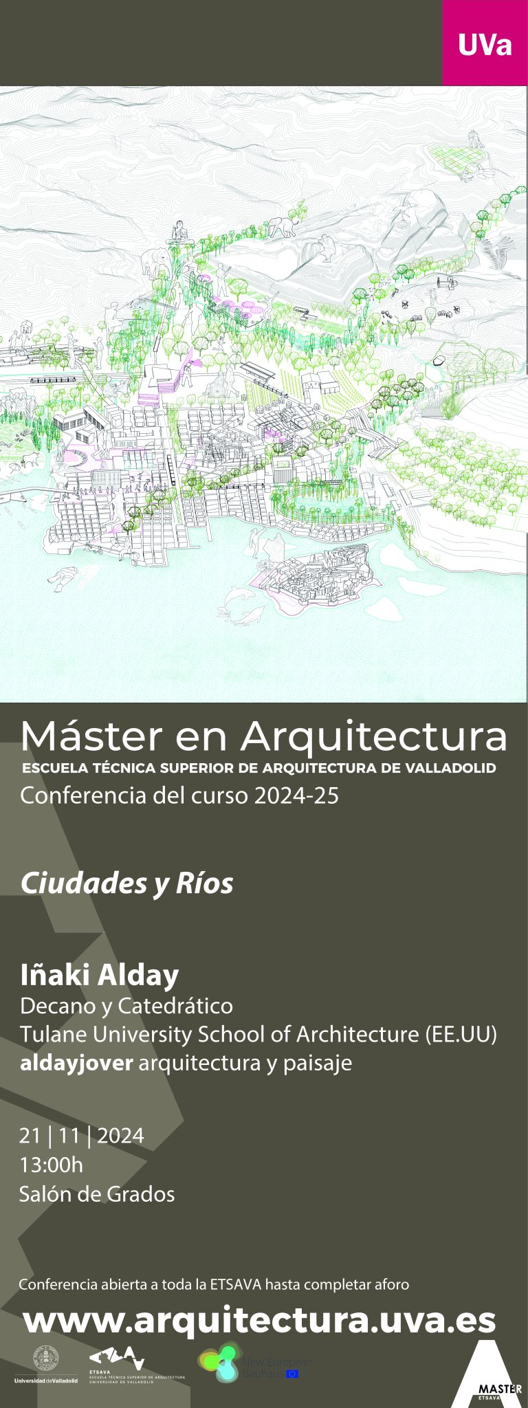Conferencia: Iñaki Alday - Escuela de Arquitectura de Valladolid